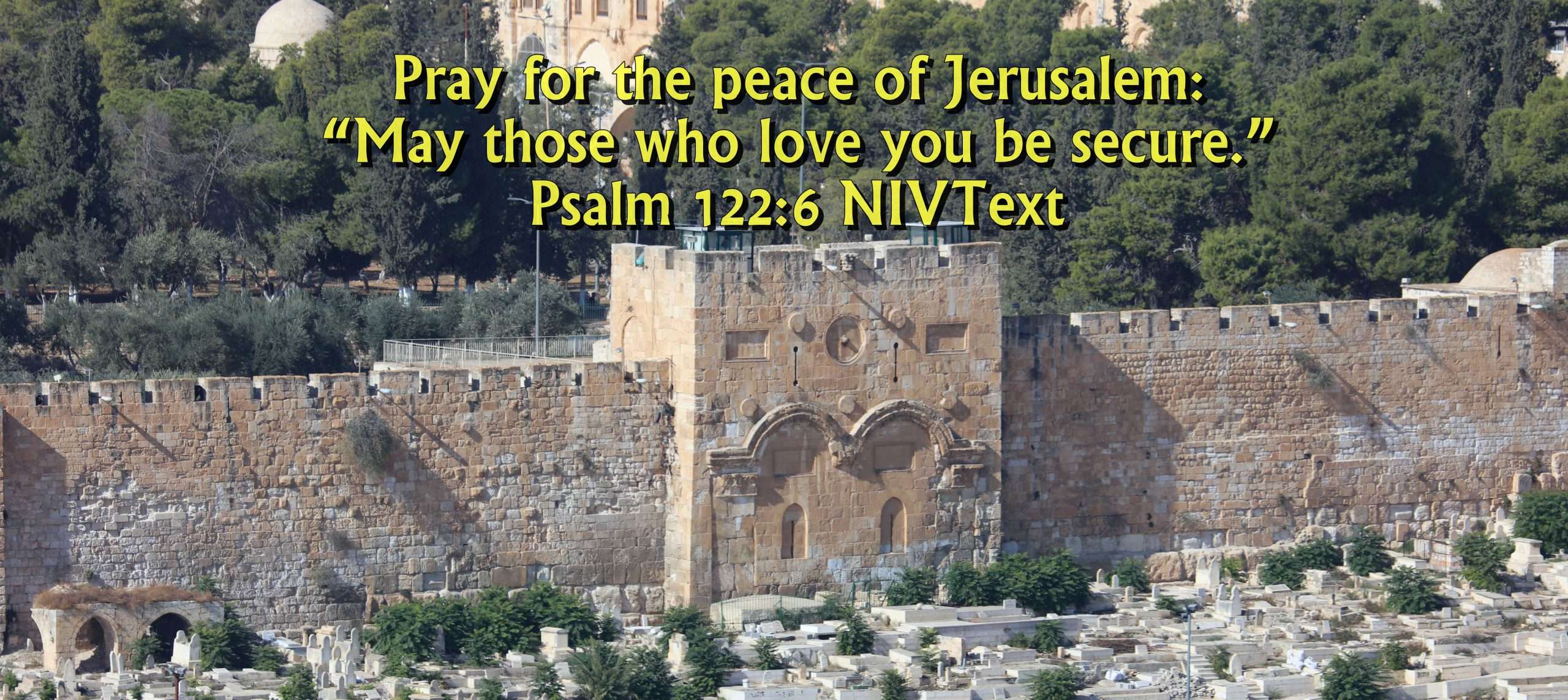 Peace of Jerusalem - April 2026 Prayer Points - Jacob's Hope